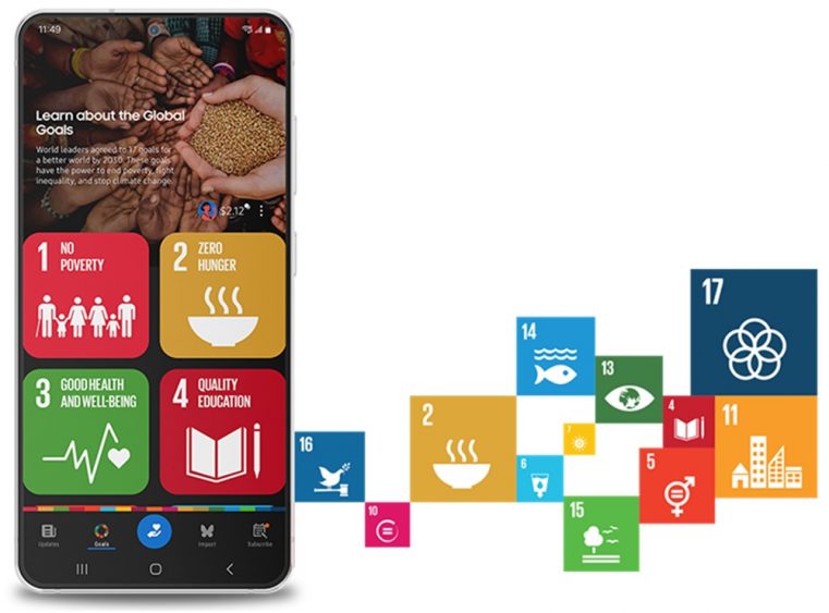 Samsung Receives Bronze Anthem Award for Samsung Global Goals App ...
