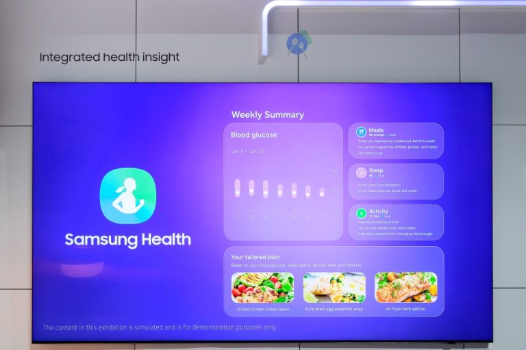 [CES 2025] From Sleep to Nutrition Management: Samsung Showcases End-to ...