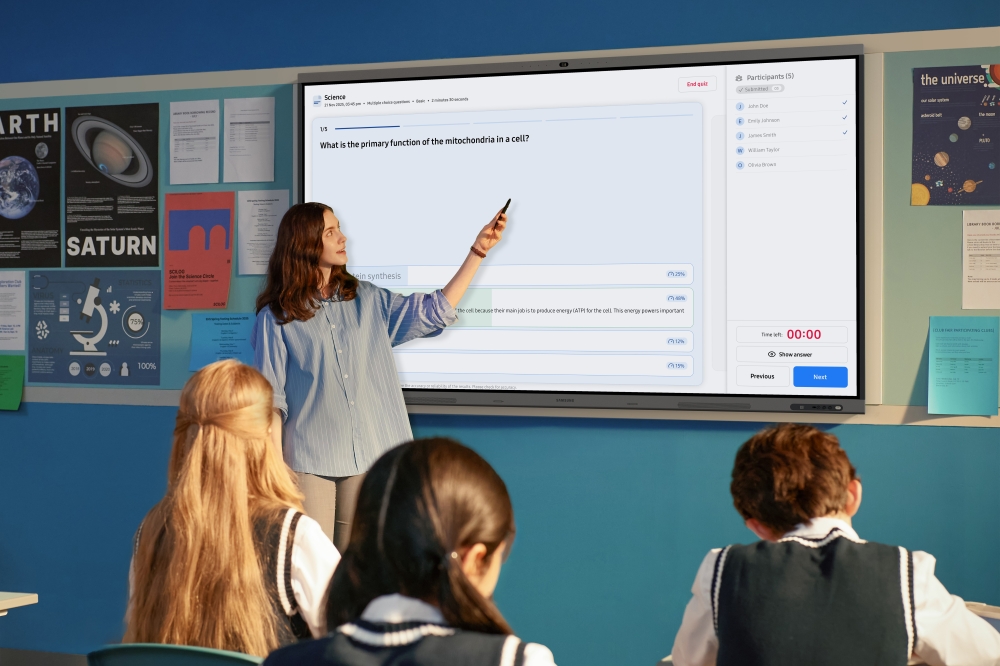 Samsung Introduces New Education Tools for Interactive Displays at ...