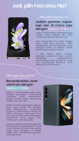 Pilih Fold atau Flip? – Samsung Newsroom Indonesia