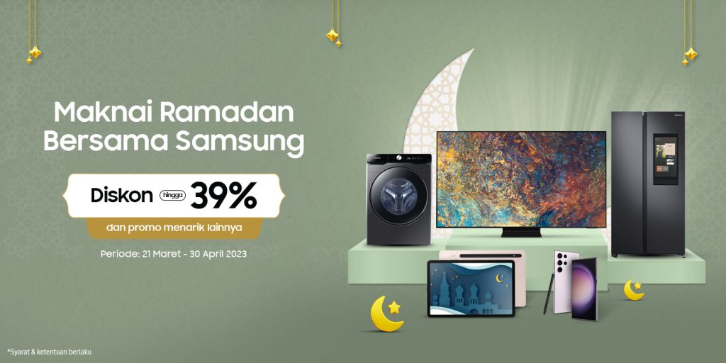 Promo Ramadan Di Toko Online Samsung.com/id Diskon Hingga 39%, Bikin ...