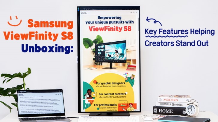 Unboxing Fitur Samsung ViewFinity S8 yang Membantu Para Kreator ...
