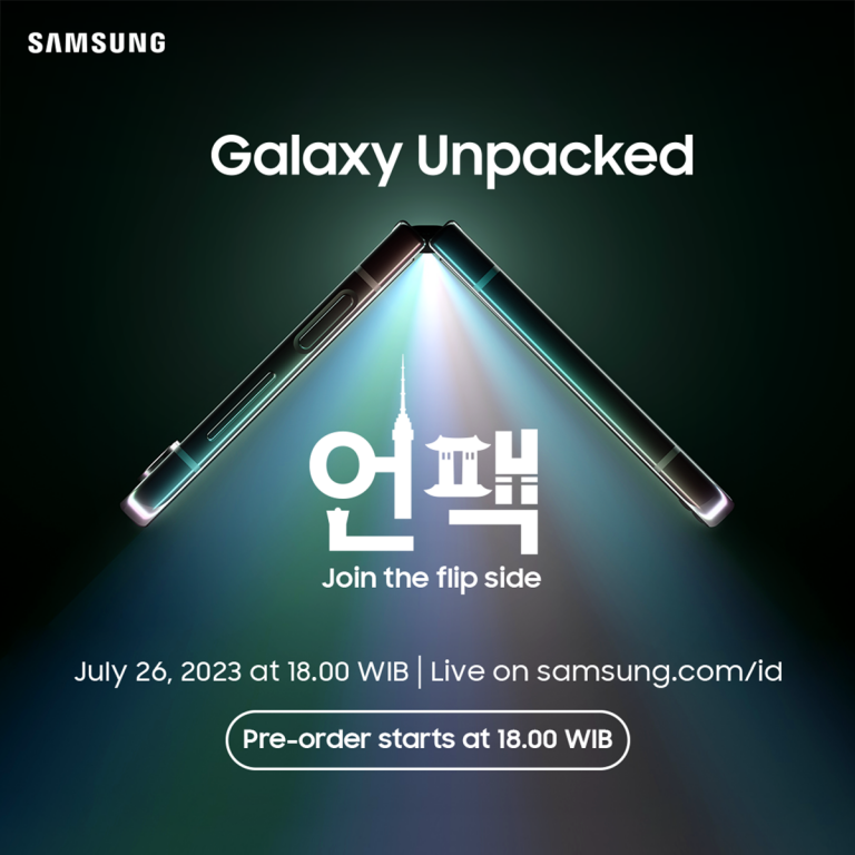 [Undangan] Galaxy Unpacked Juli 2023: Join the Flip Side – Samsung ...