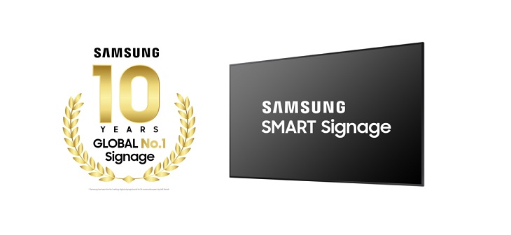 Samsung Marks Decade as Global Leader in Digital Signage – Samsung ...