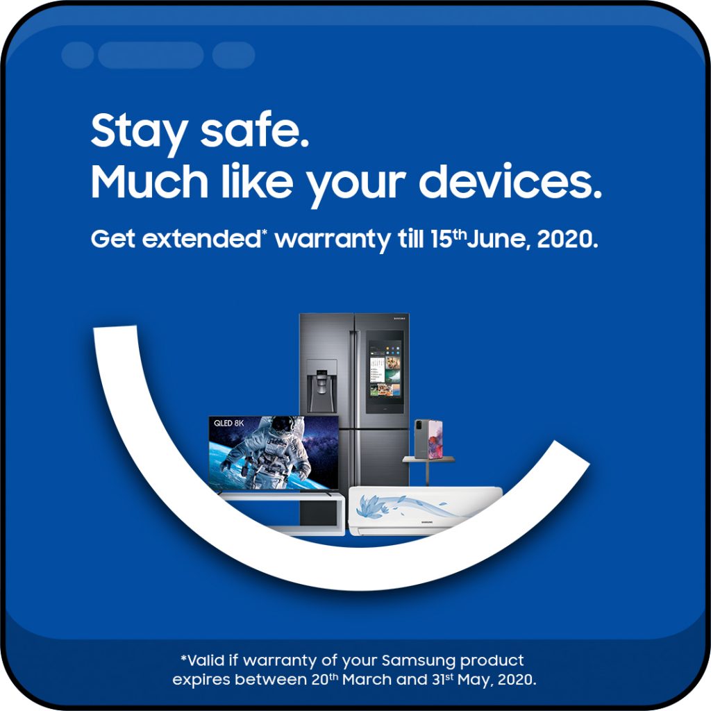 Samsung Extends Warranty on Consumer Electronics and Mobile Products ...