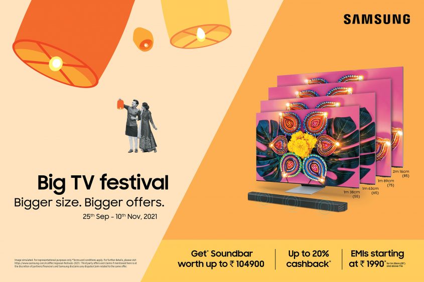 Make Your Home Festival Ready with Samsung’s ‘Big TV Festival’ & ‘Home ...