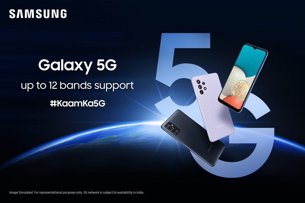 Samsung India Strengthens its 5G Promise with up to 12 Bands Support on ...