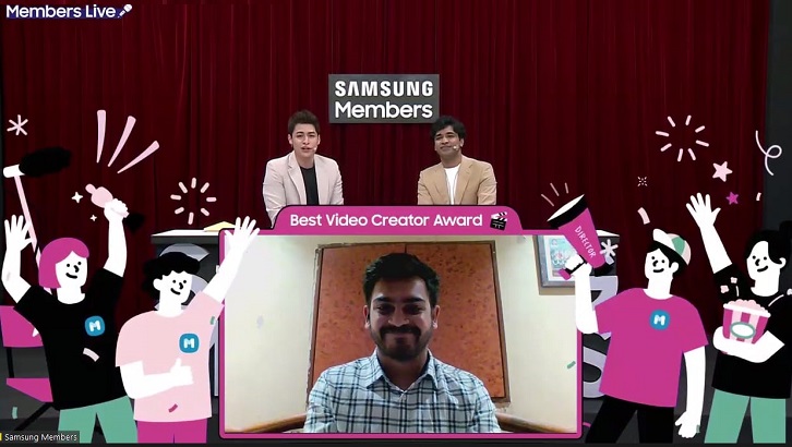 Woohoo! Samsung Members from India Shine Bright at Galaxy Unpacked, Om ...