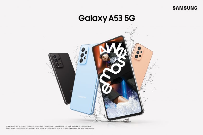 Samsung Launches Galaxy A53 5G with 64MP OIS Camera and 5nm Processor ...