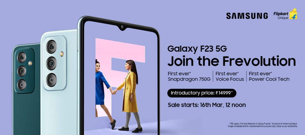 Samsung India Launches Galaxy F23 5G with Many Firsts in F series ...
