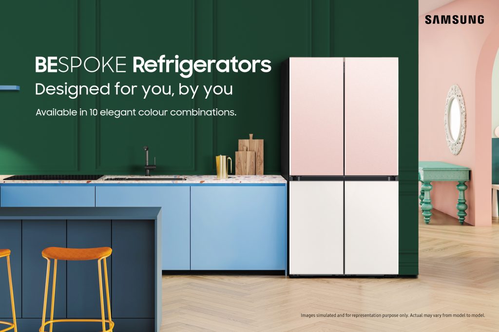 Glam Up Your Kitchen with Samsung’s All-New BESPOKE Refrigerator with ...