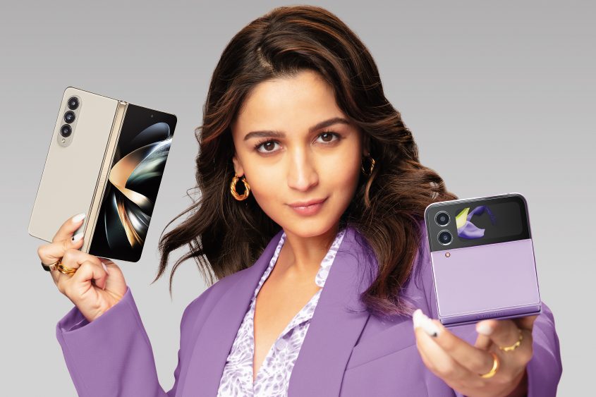 Samsung Announces Fresh Campaign with Alia Bhatt for Galaxy Z Series ...