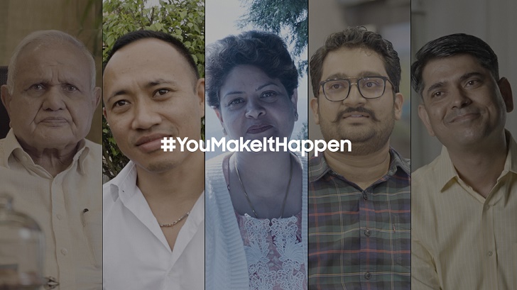 Samsung Touches Hearts with its #YouMakeItHappen Campaign; Shares Inspirational Stories of ...
