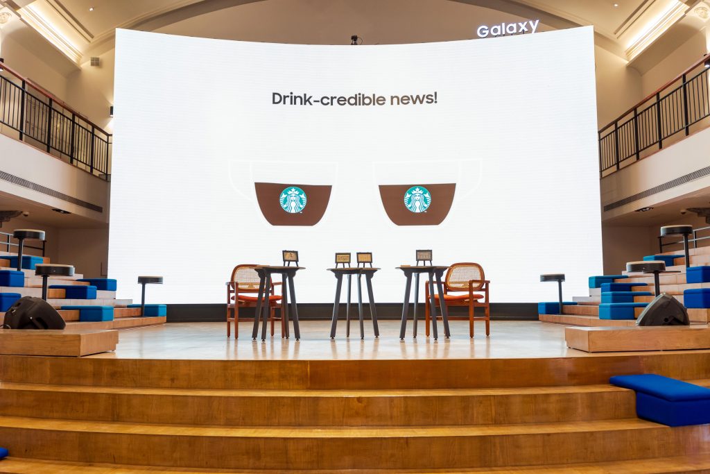 [In Images] Samsung Launches Starbucks at the Iconic Opera House in ...