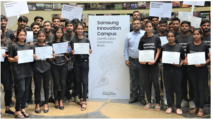 First Batch of Students of ‘Samsung Innovation Campus’ in Bhilai ...