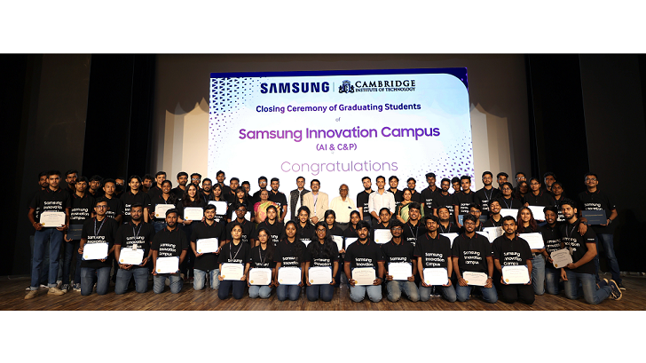 Students of ‘Samsung Innovation Campus’ Program in Bengaluru Graduate ...
