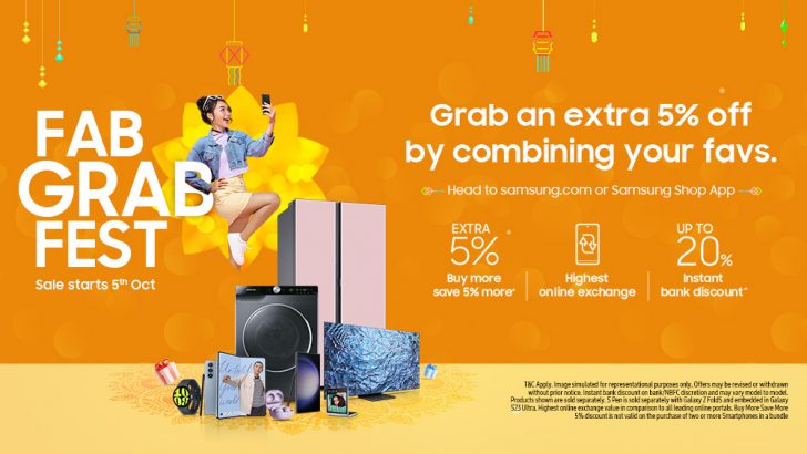 Samsung’s Biggest Festive Sale ‘Fab Grab Fest’ is Back with Never-seen ...