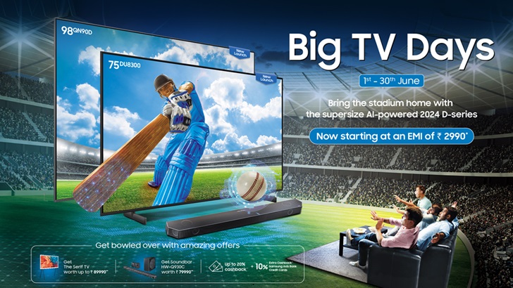 Bring the Stadium Home with Samsung ‘Big TV Days’ Sale on Ultra-Premium ...