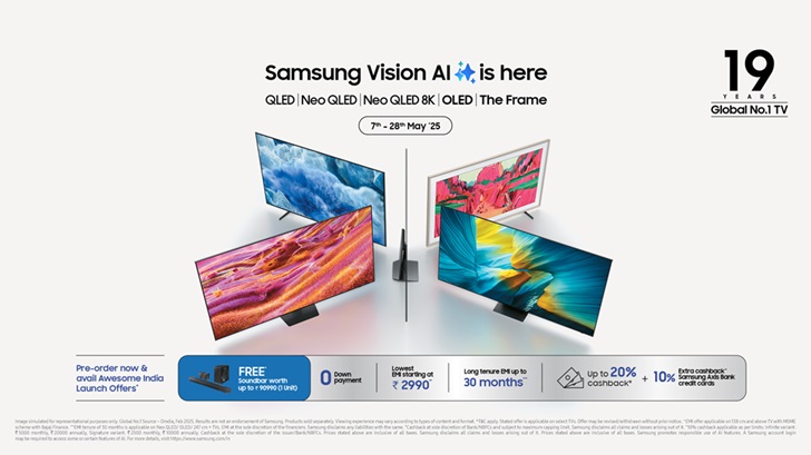 Samsung Unveils Vision AI for Neo QLED, OLED, QLED and The Frame TVs ...