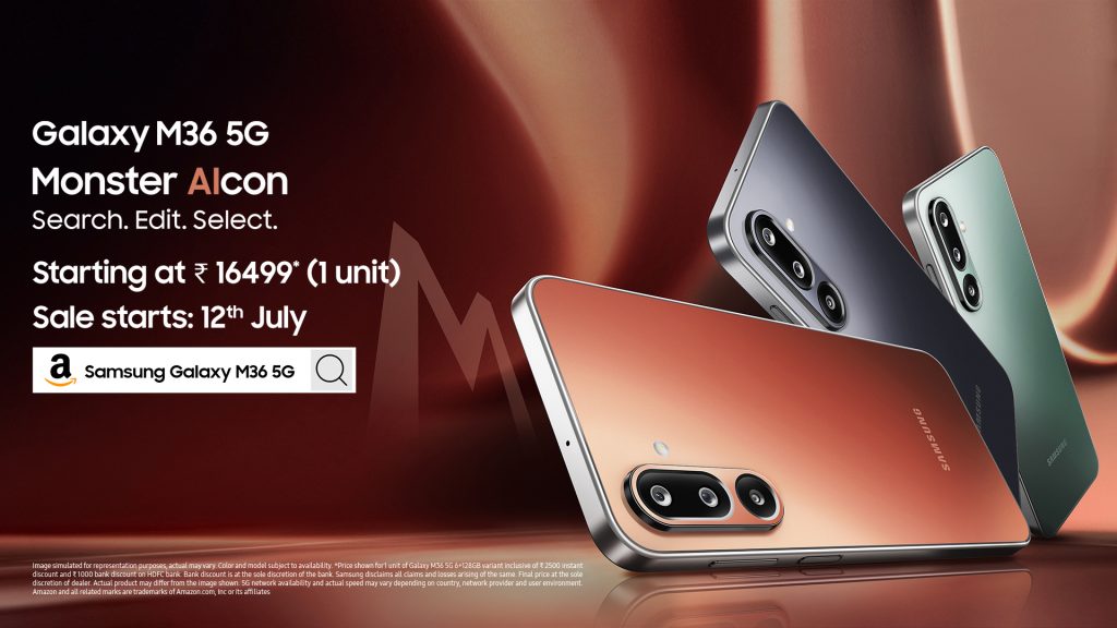 Samsung Launches Galaxy M36 5G in India, Introduces Advanced AI ...