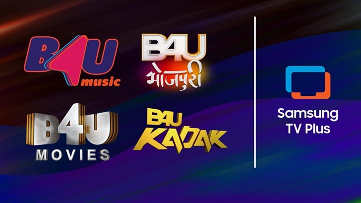 Samsung TV Plus Expands Content Lineup with B4U Channels, Bringing Blockbuster Movies and Music ...
