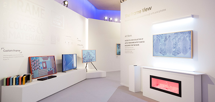 Samsung presenta THE FRAME Art Gallery durante la Milano Design Week ...