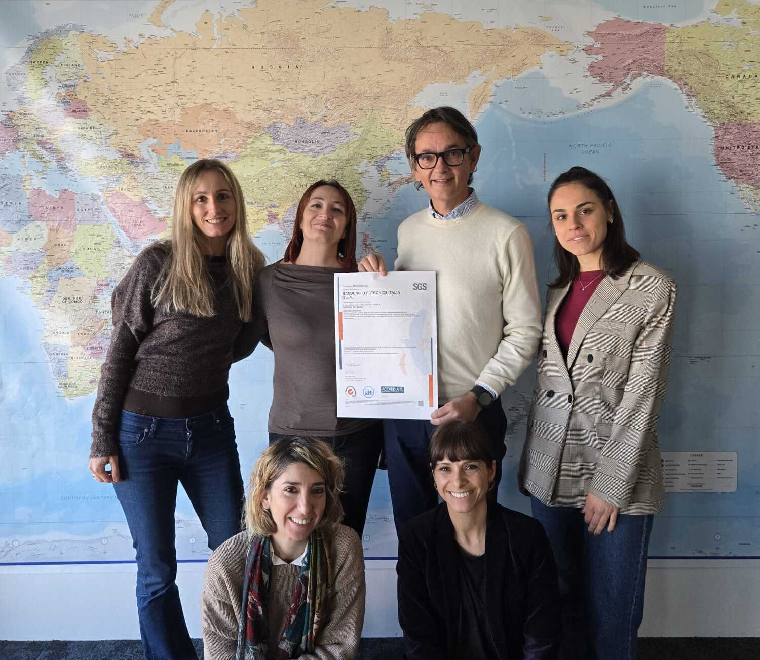 Samsung Electronics Italia ottiene la Certificazione per la Parità di ...