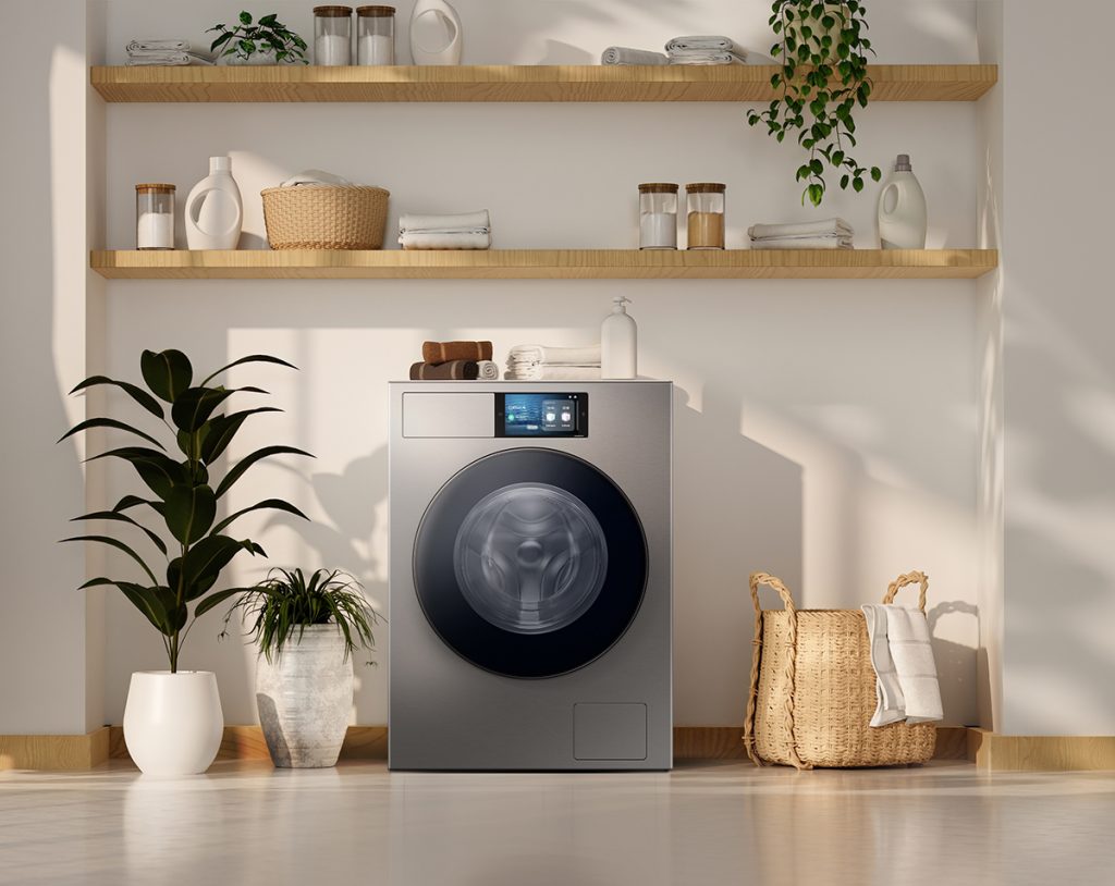 Samsung presenta la nuova lavatrice Bespoke AI Laundry: 9 kg, classe A-55% e display interattivo ...