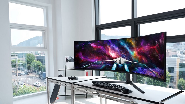 Samsung Electronics представила первый в мире 57-дюймовый игровой ...