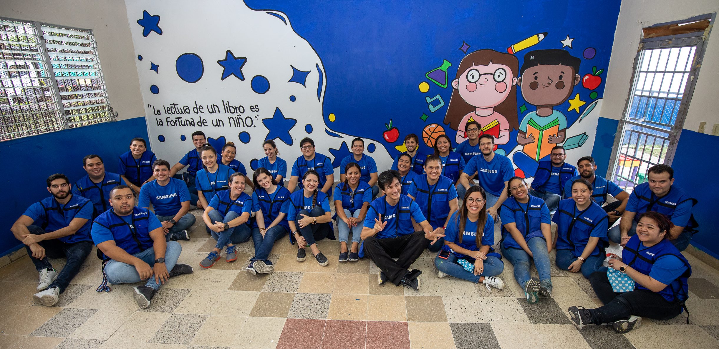 Samsung dio vida a espacios de aprendizaje en Panamá durante el Mes de ...