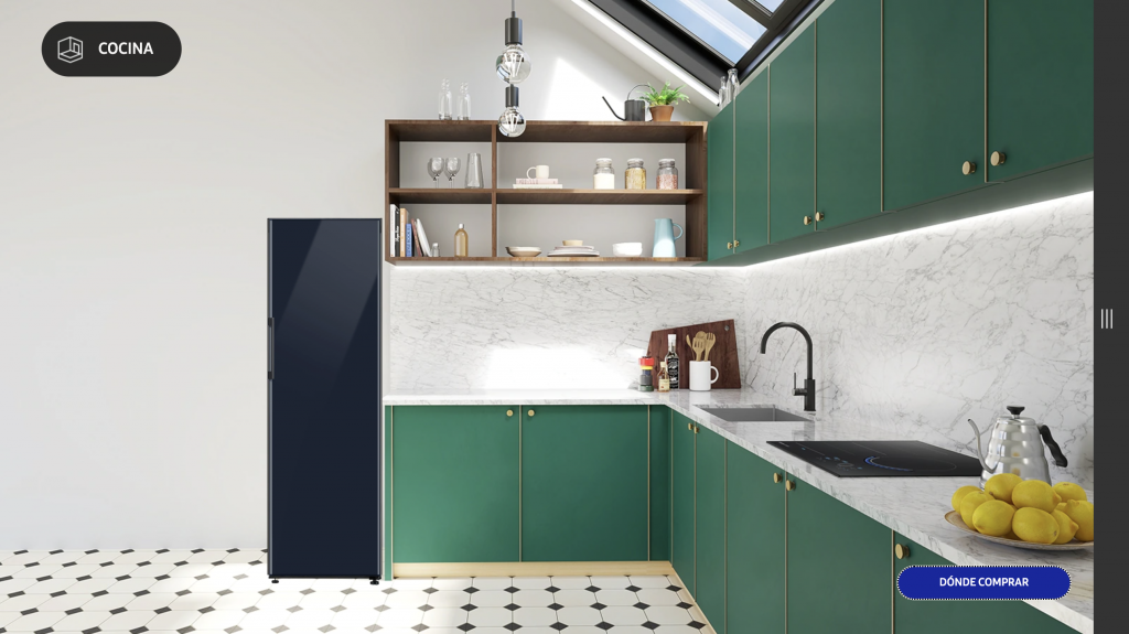 Dale color a tu cocina con las refrigeradoras Bespoke – Samsung ...