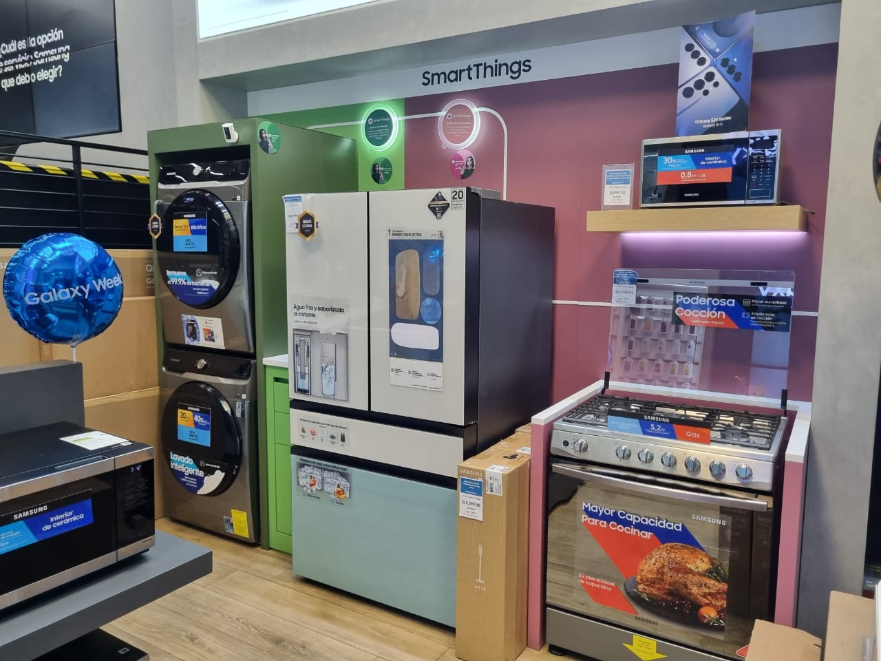Samsung Smart Centers incorporan un área exclusiva para la demostración ...