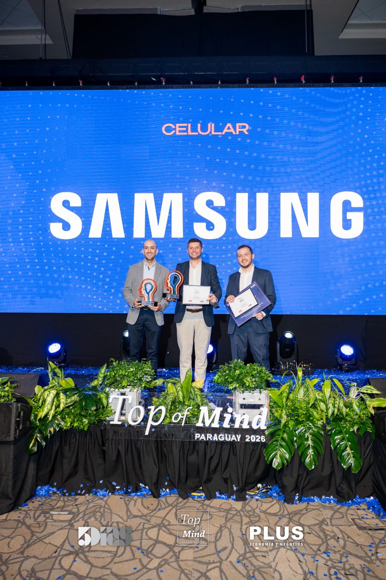 Samsung gana dos Premios Top Of Mind 2026 de las marcas más recordadas ...