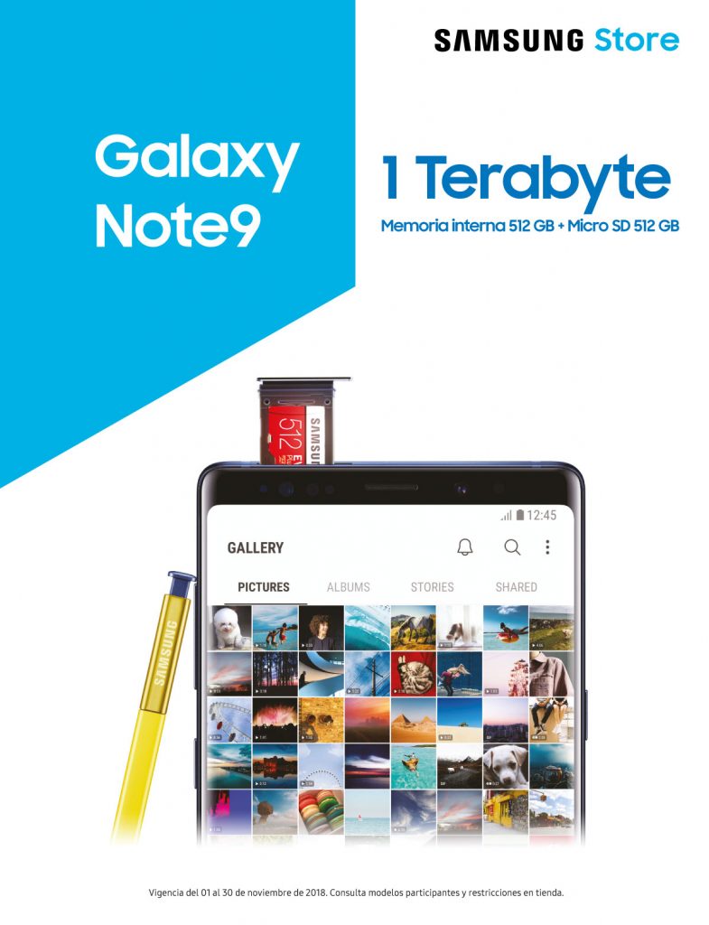 Samsung presenta un Galaxy Note9 aún más poderoso, ahora con 1 Terabyte ...