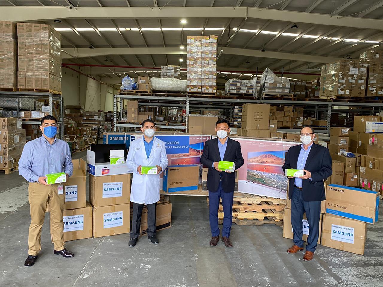 Samsung Electronics realiza donación para combatir COVID-19 en México ...