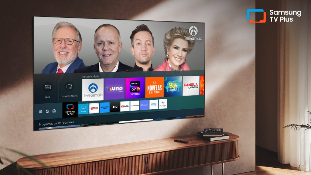 Telefórmula llega a Samsung TV Plus con programación de noticias ...