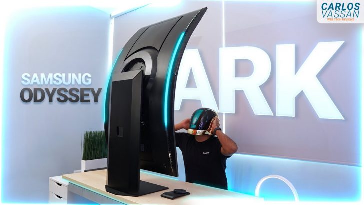 Carlos Vassan estrena Odyssey Ark de Samsung, el monitor gamer más ...