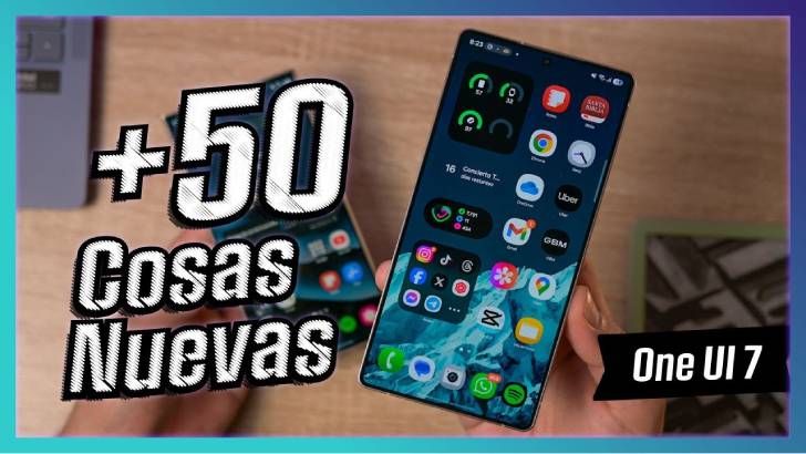 Isa Luna se sorprende con las novedades de One UI 7 – Samsung Newsroom ...
