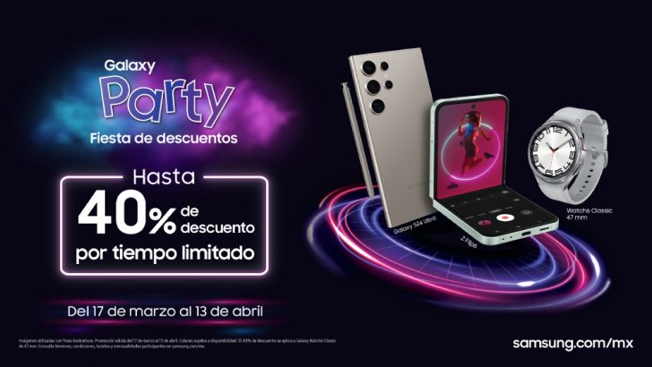 Galaxy Party, con hasta 40% de descuento hasta el 13 de abril – Samsung ...