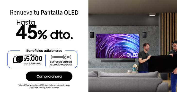 Samsung amplía el programa “Compra y Prueba” para pantallas OLED – Samsung Newsroom México