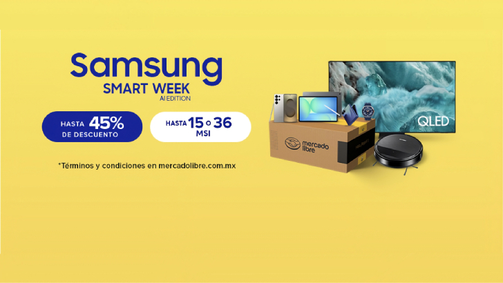 Mercado Libre y Samsung celebran la Smart Week con la primera campaña conjunta creada 100% con ...
