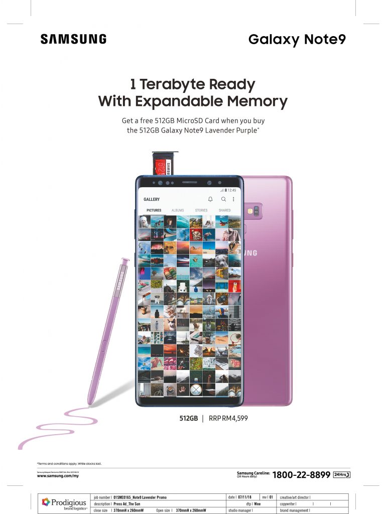 Meet the Galaxy Note9 Lavender Purple, Where Functionality Meets ...