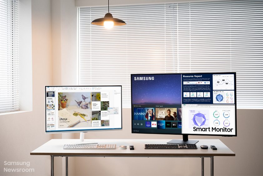 Watching TV and Working on a Single Screen With Samsung’s Do-It-All ...