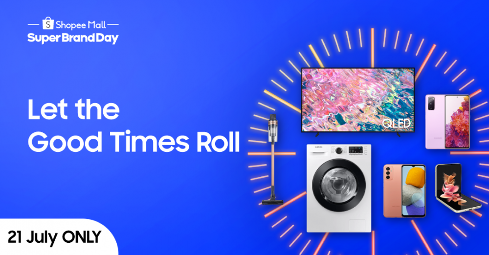 “Let The Good Times Roll” with Samsung and Shopee this Super Brand Day ...