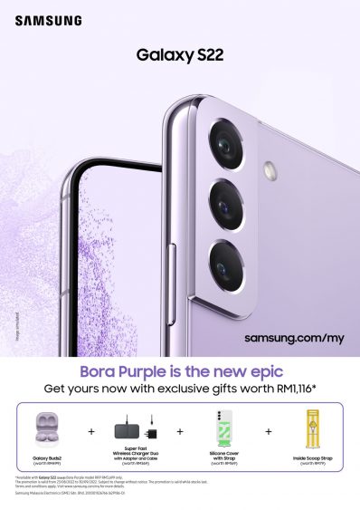 Reasons to Grab that Galaxy S22 Bora Purple Edition! – Samsung Newsroom ...
