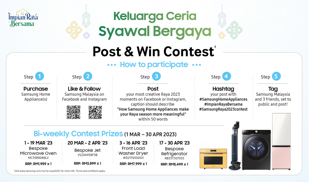 Join Samsung’s ‘Impian Raya Bersama’ Social Media Contest and Stand a ...
