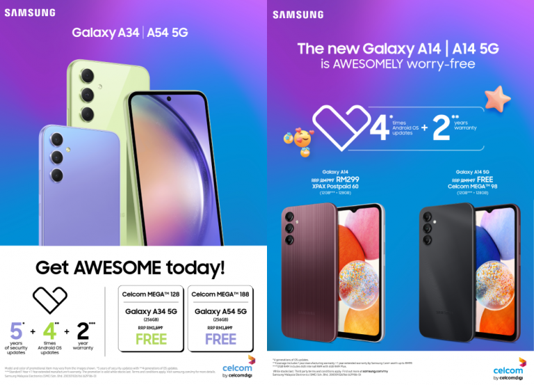 Awesome Savings on Galaxy A Series with Celcom & Digi – Samsung ...