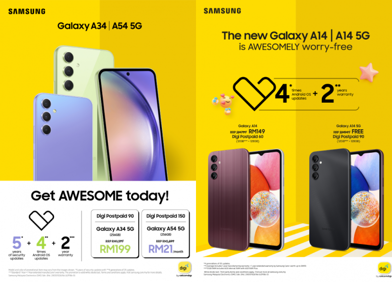 Awesome Savings on Galaxy A Series with Celcom & Digi – Samsung ...