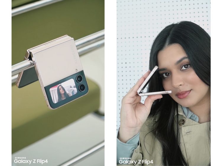 Flex Back & Own Your Angles with Galaxy Z Flip4 – Samsung Newsroom Malaysia