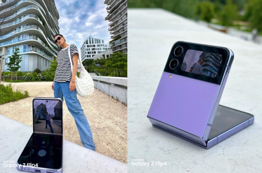 Flex Back & Own Your Angles with Galaxy Z Flip4 – Samsung Newsroom Malaysia